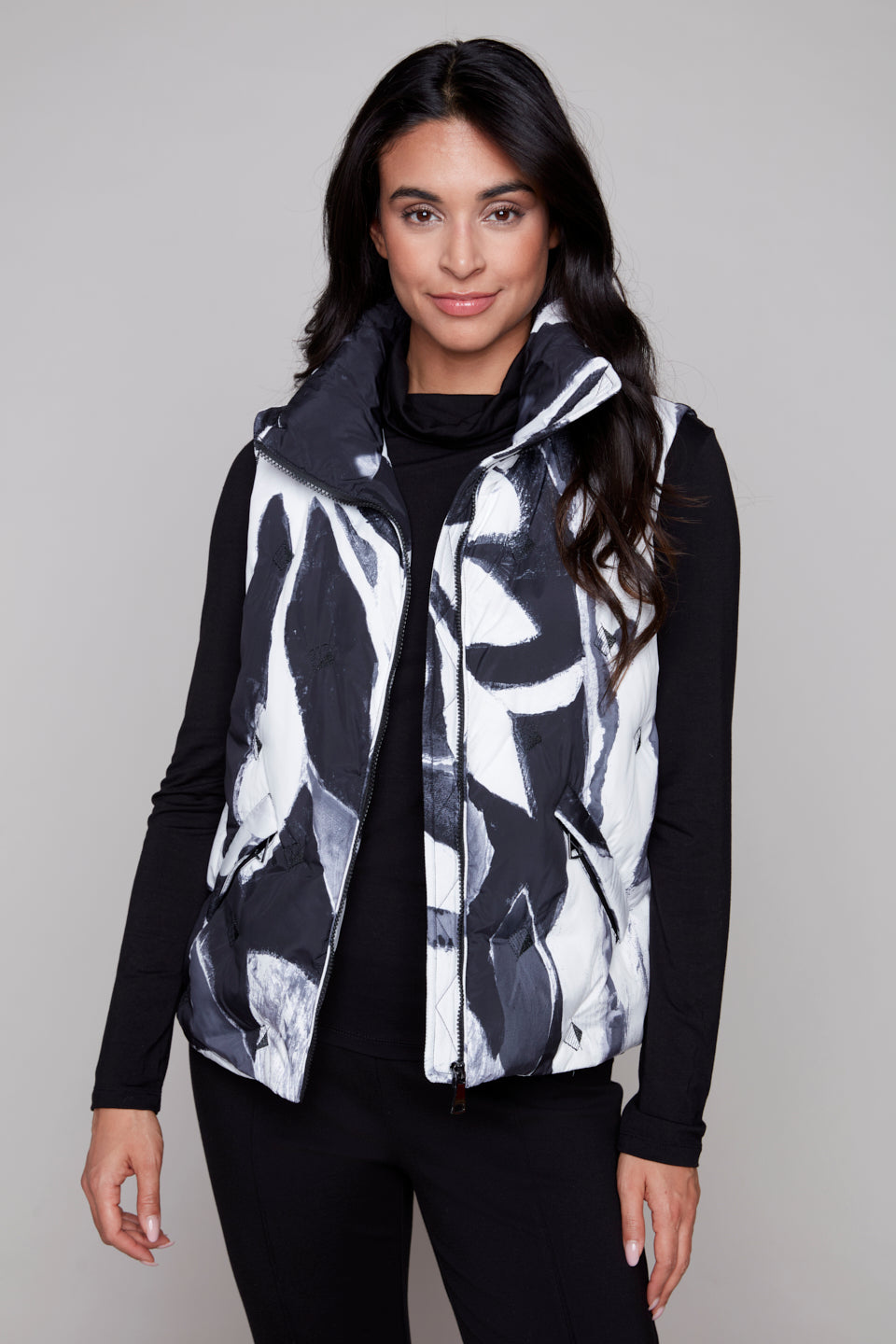 "Winter Solstice" puffer vest – The Wearable Art Store