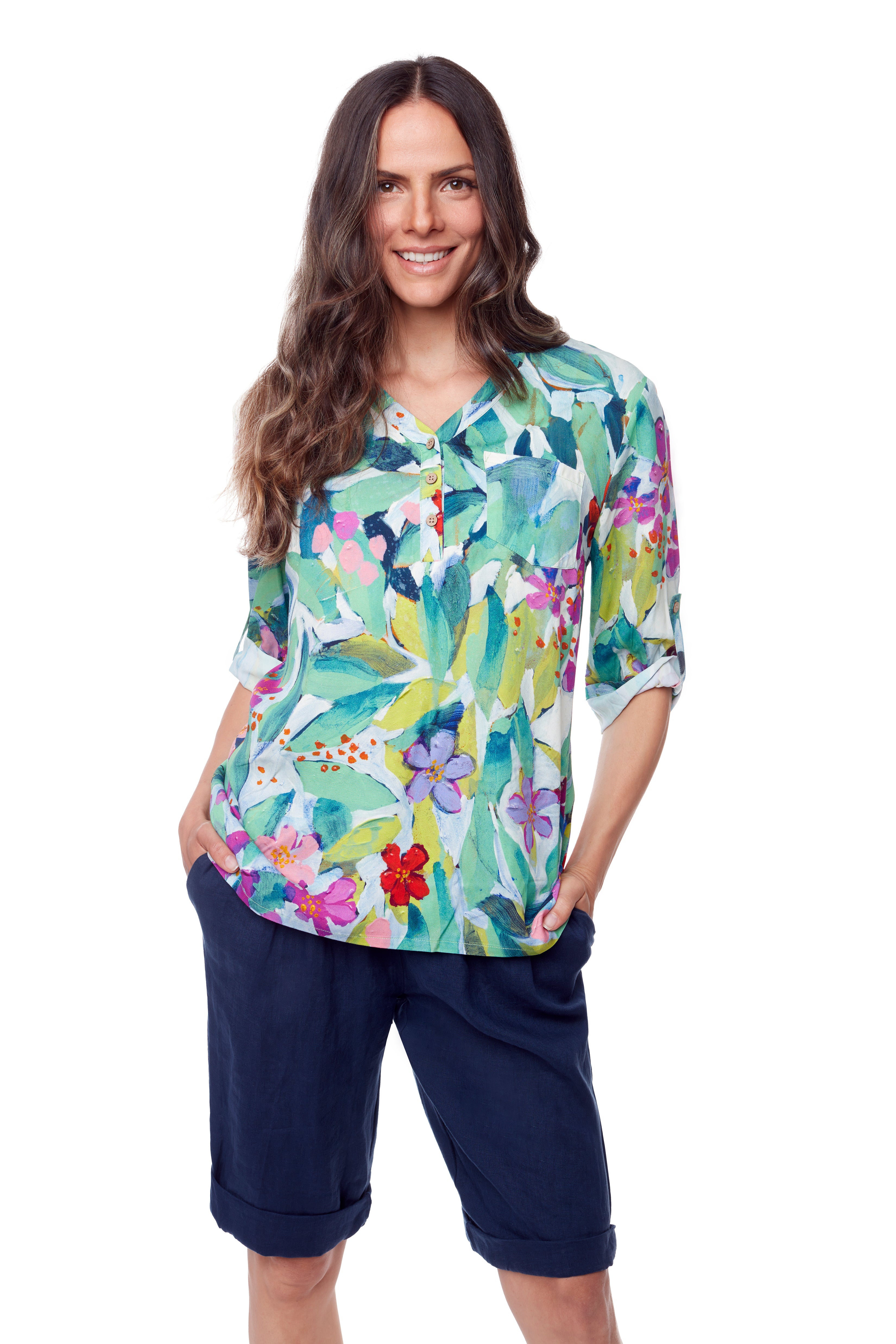 Growing In pop-over blouse – The Wearable Art Store